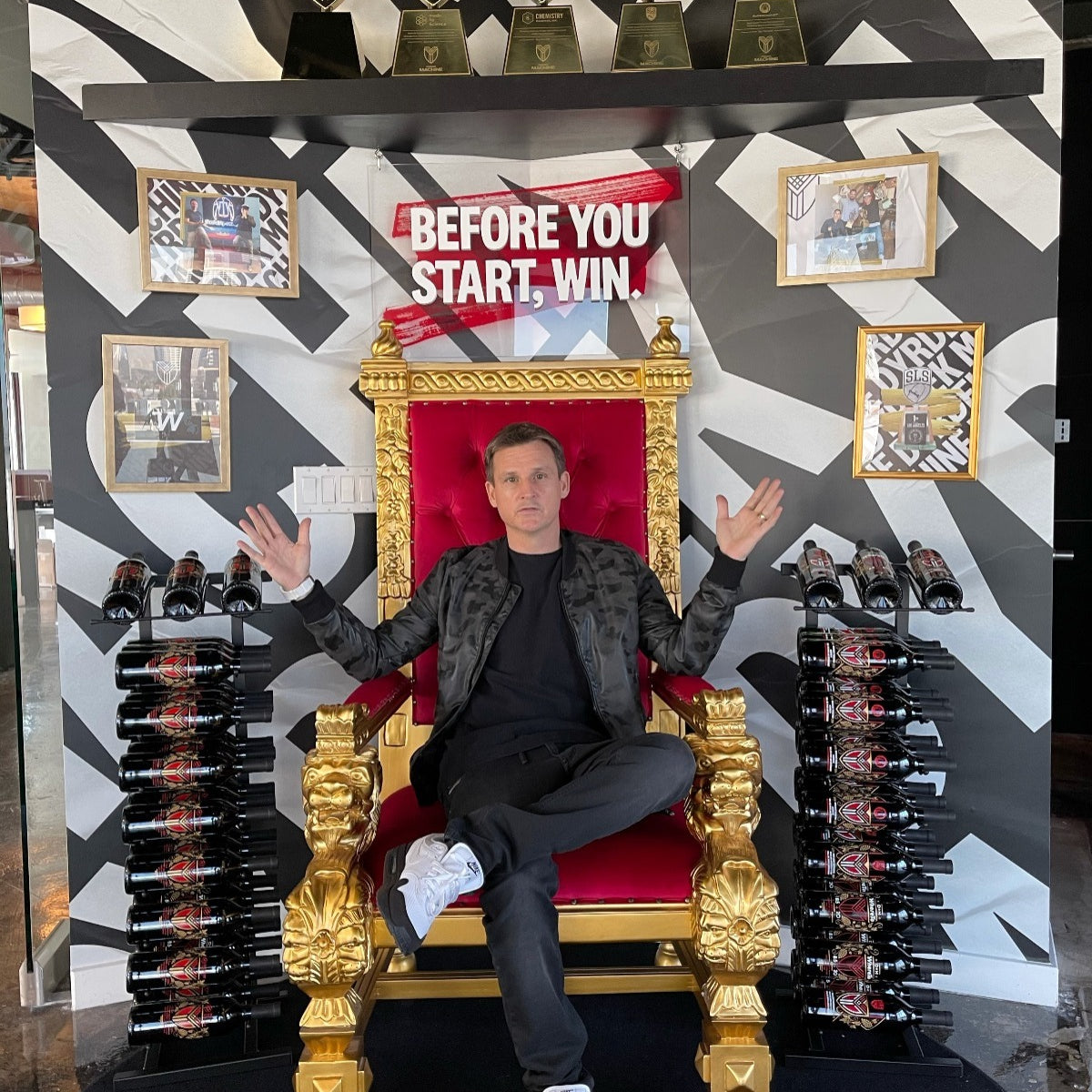 EVEN THE LEGENDARY ROB DYDREK APPROVES OF OUR THRONE CHAIRS ...