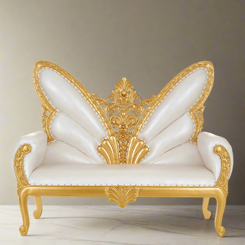 Athalia Butterfly Love Seat – Throne Kingdom
