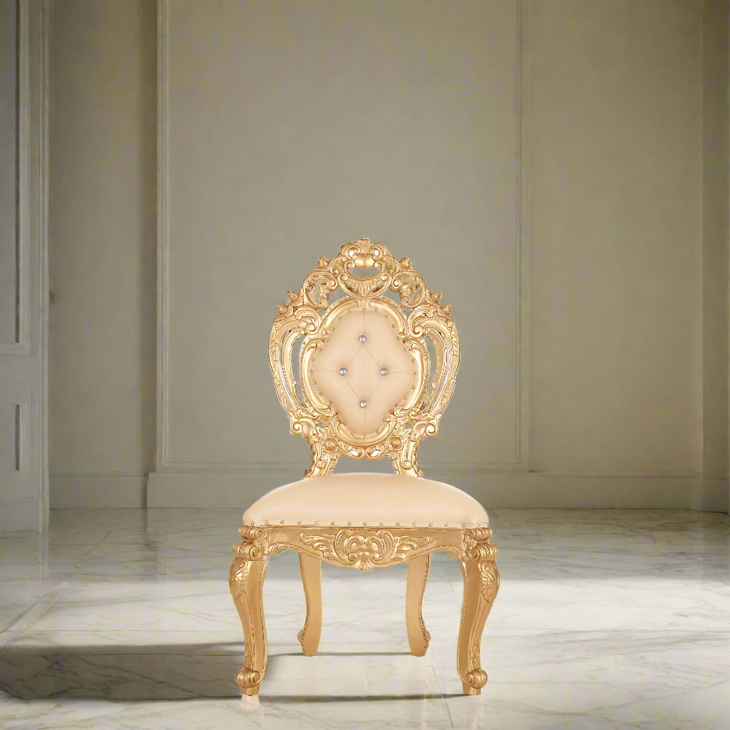 Ophelia Royal Armless Chair – Throne Kingdom