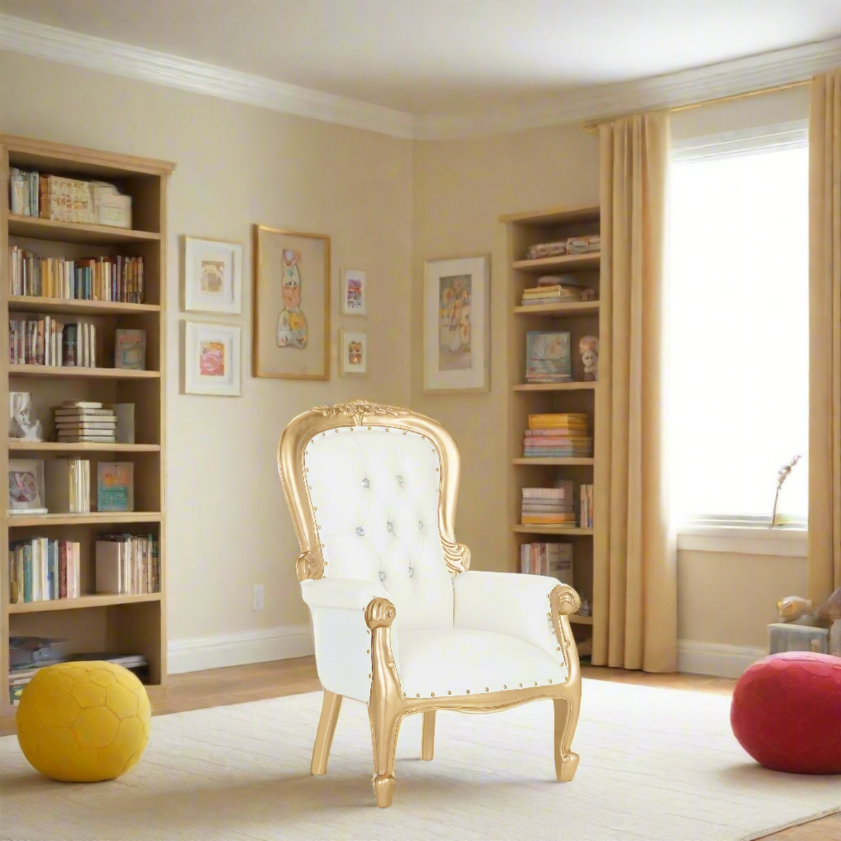 Amelia 32 Mini Princess Throne Chair – THRONE KINGDOM