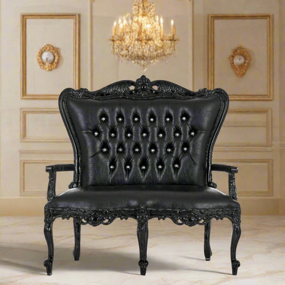 Valentina Settee Bench – Throne Kingdom