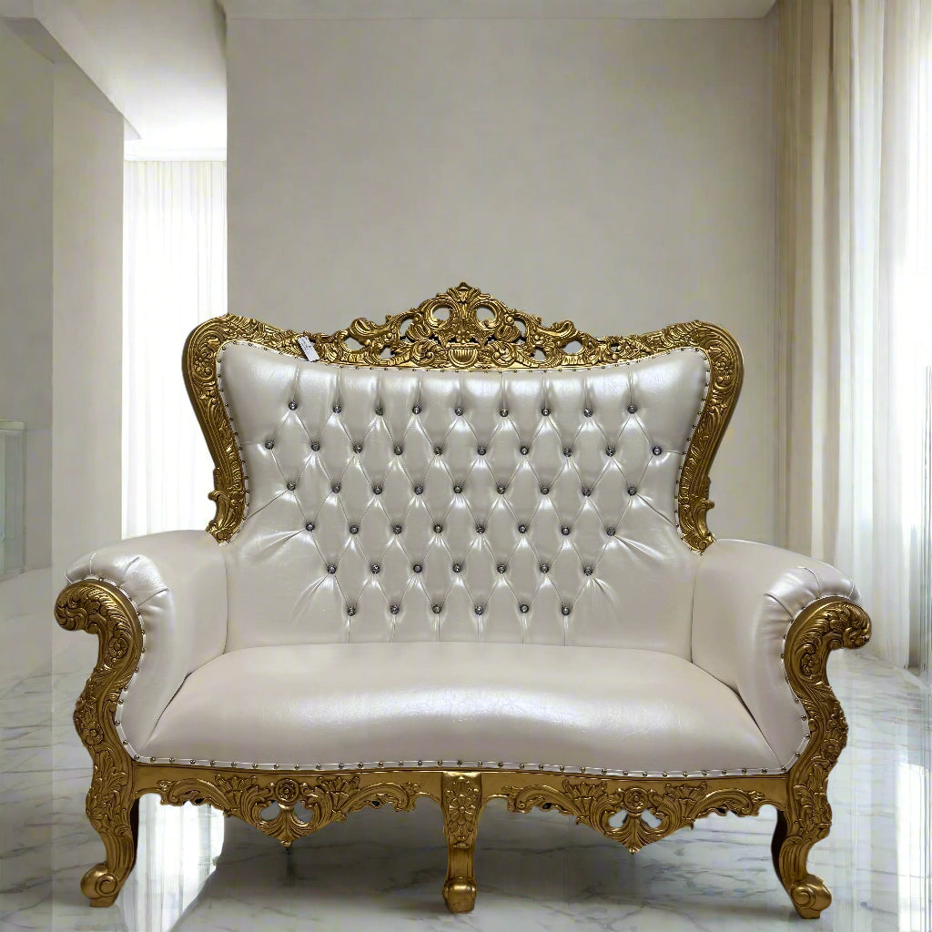 Queen Linette Royal Loveseat – Throne Kingdom