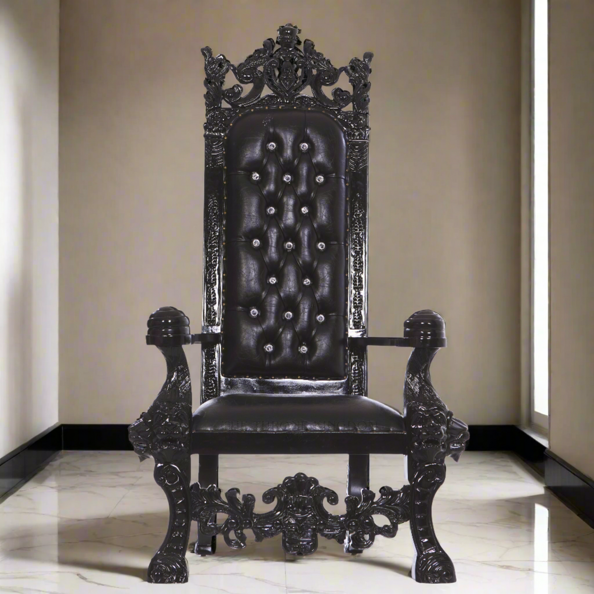 King Solomon Royal Throne Chair – Throne Kingdom