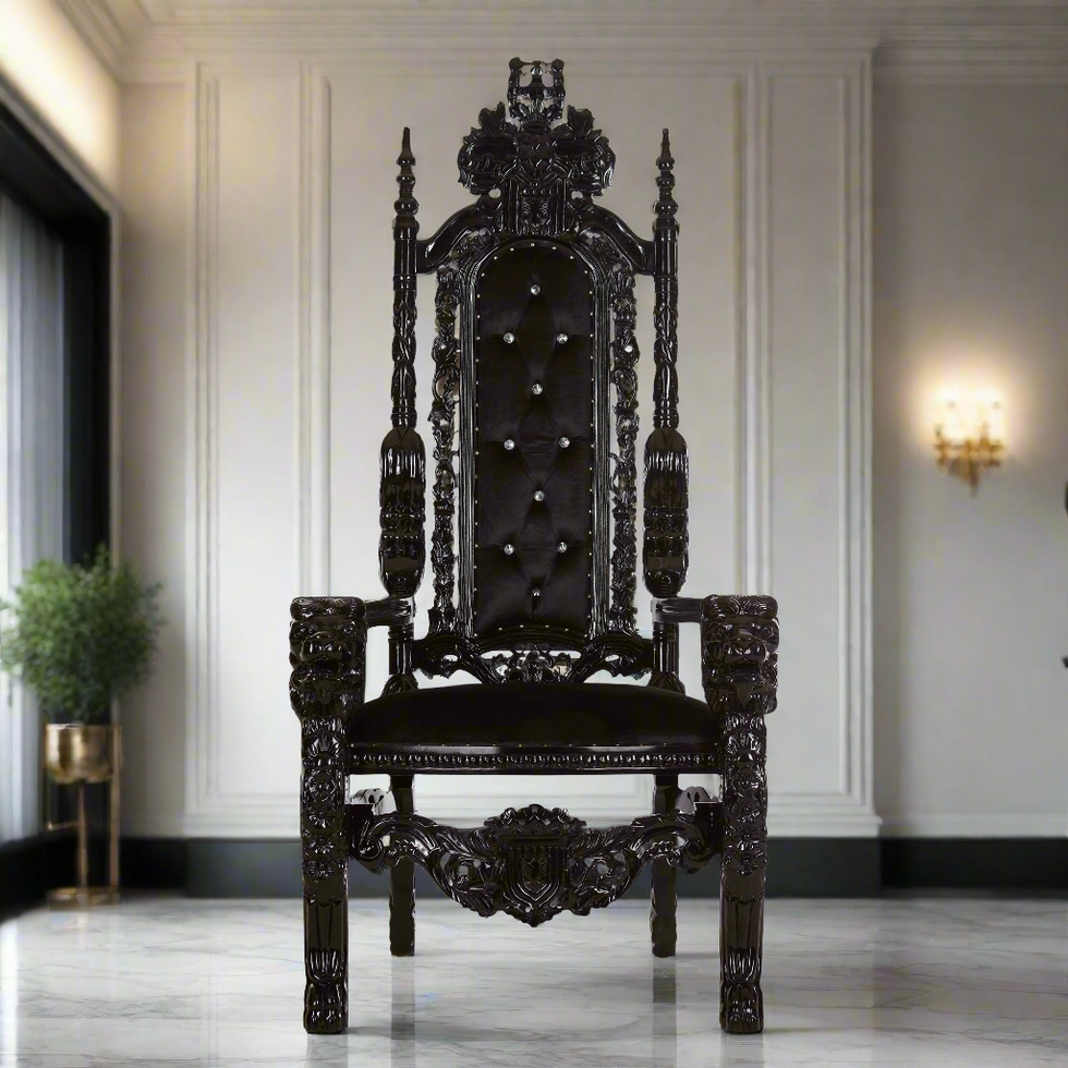 King David Lion Throne Chair - Vinyl – THRONE KINGDOM