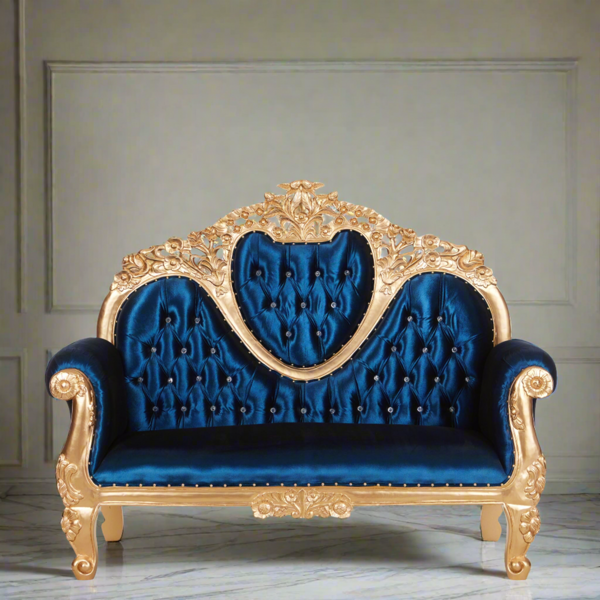 Capri 56 Royal Loveseat – Throne Kingdom