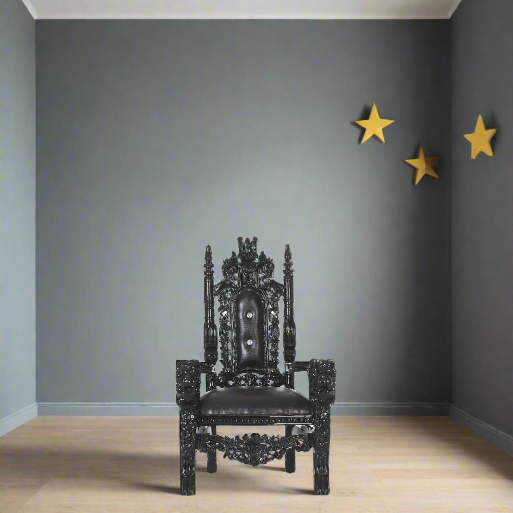 Mini King David Lion Throne Chair – Throne Kingdom