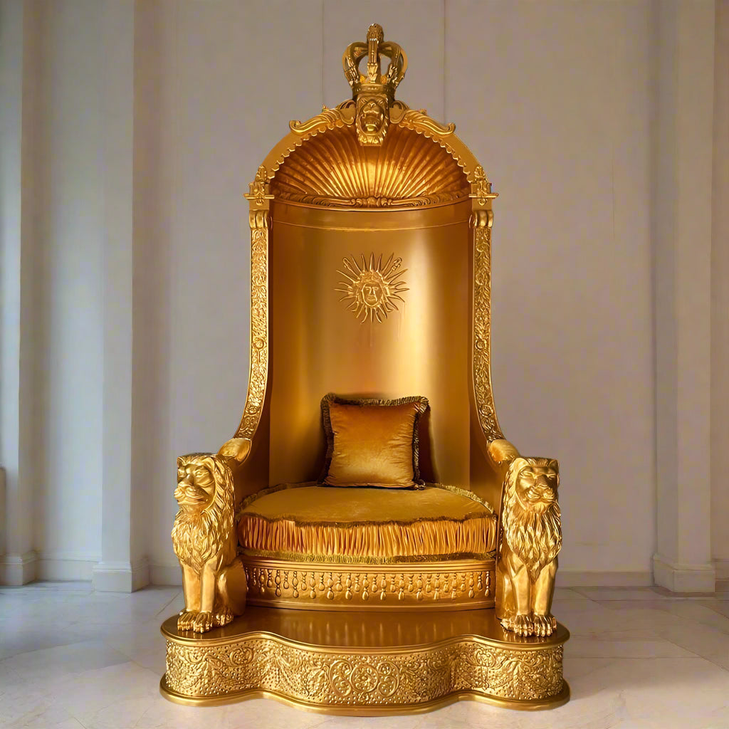 Colossus 108 King Lion Throne Chair – THRONE KINGDOM