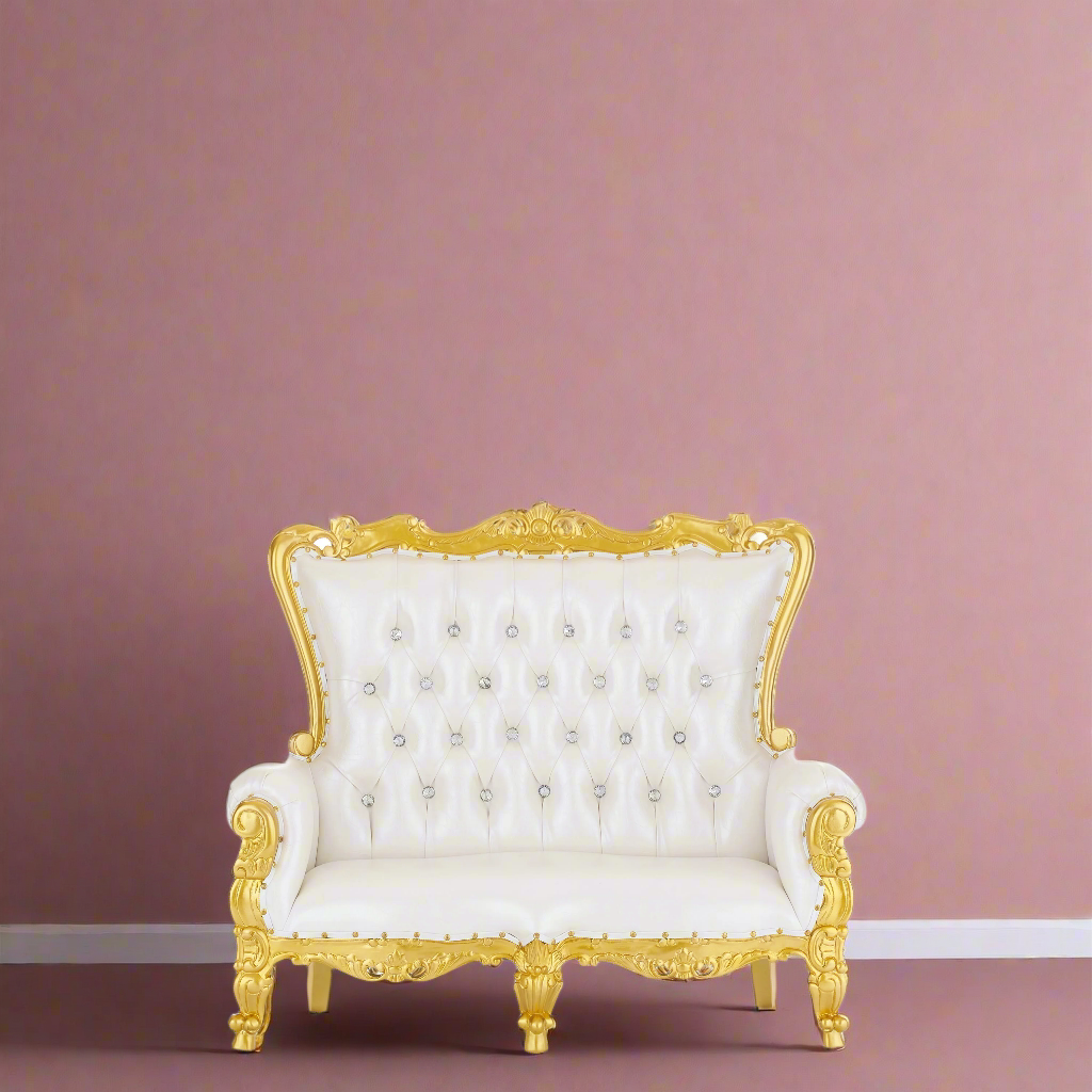 Mini Tiffany Children's Loveseat – Throne Kingdom