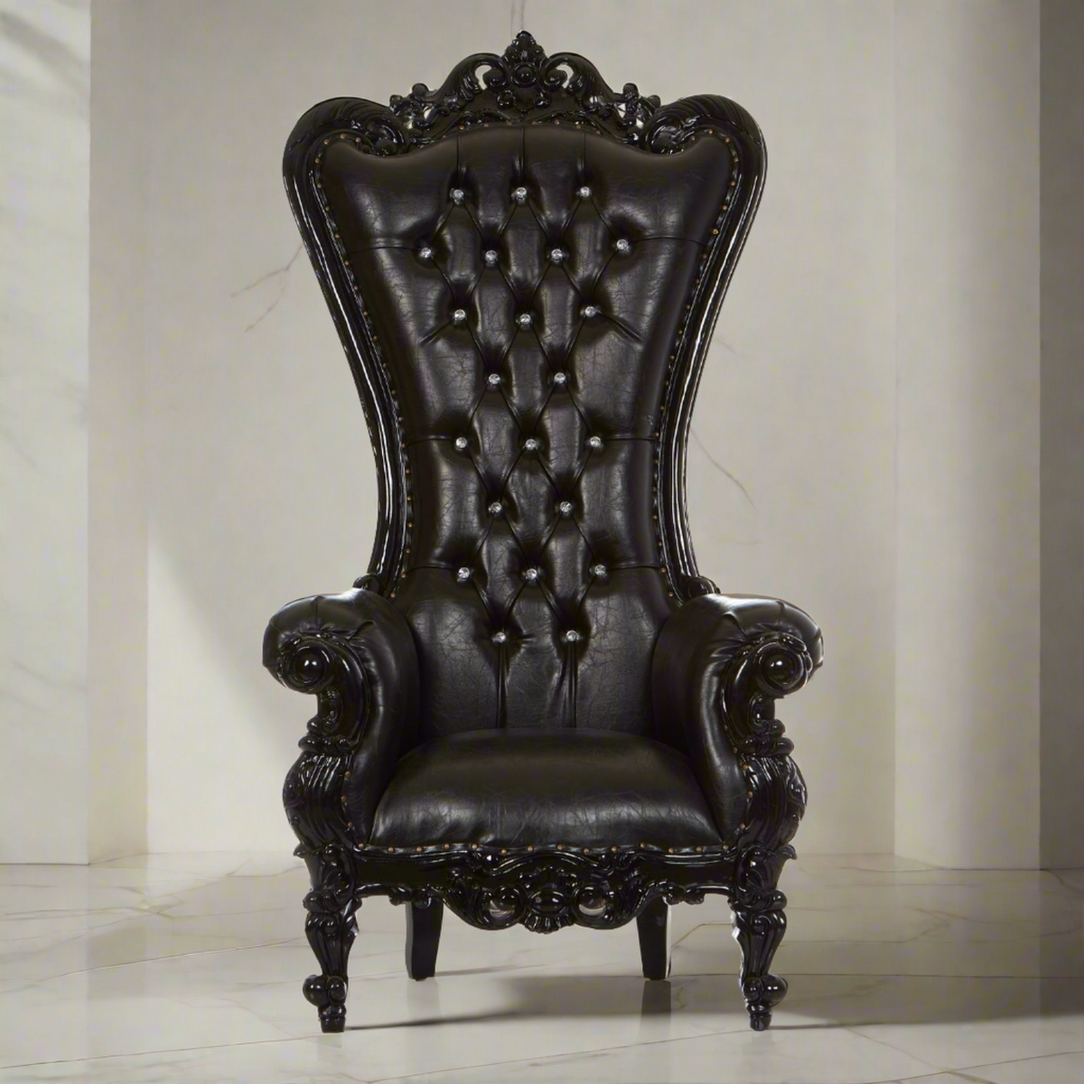 Chloe Throne Chair - Vinyl – Throne Kingdom